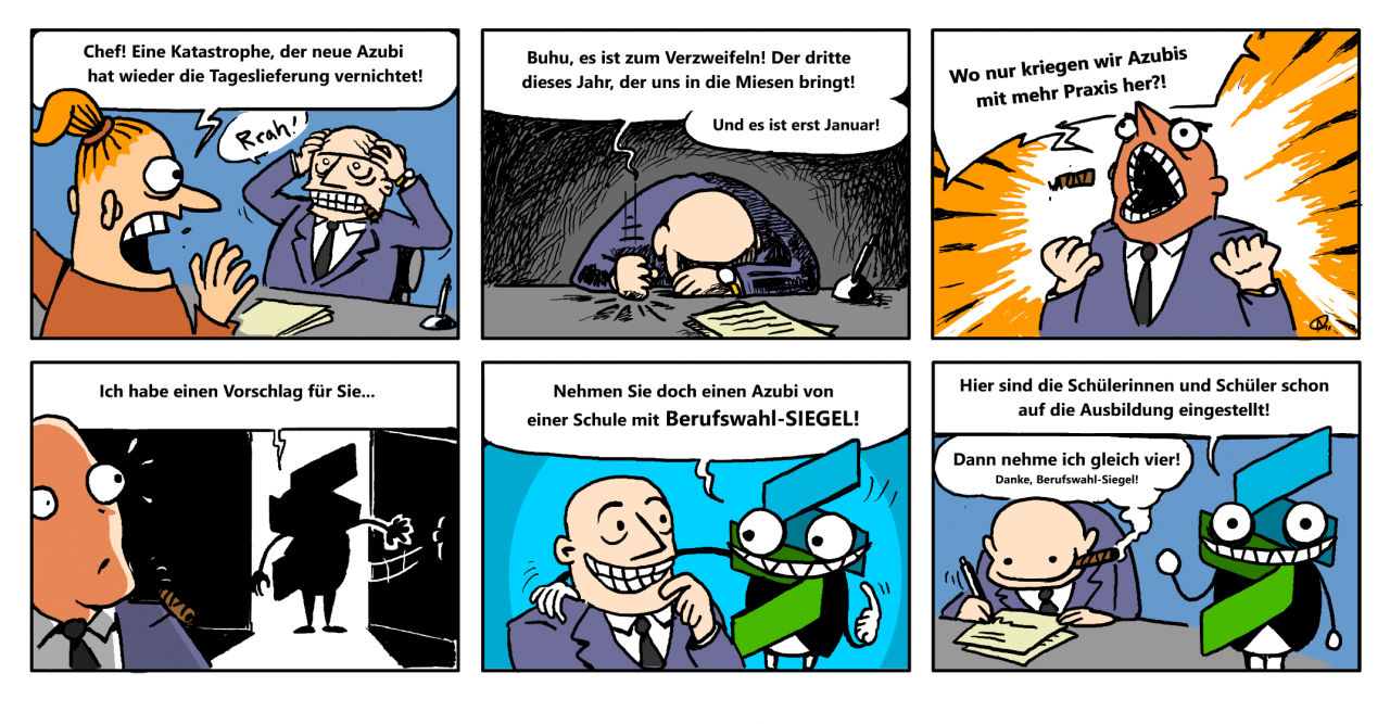 Berufswahl-Siegel | STUDIO SEUFZ